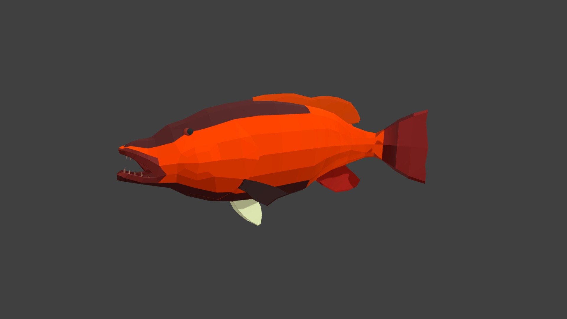 Cubera Snapper - 3D model by josluat91 [b2c1b90] - Sketchfab
