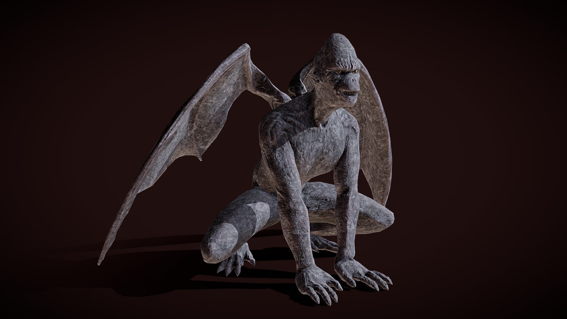 Gargoyle - 3D model by Xill [b2c274b] - Sketchfab
