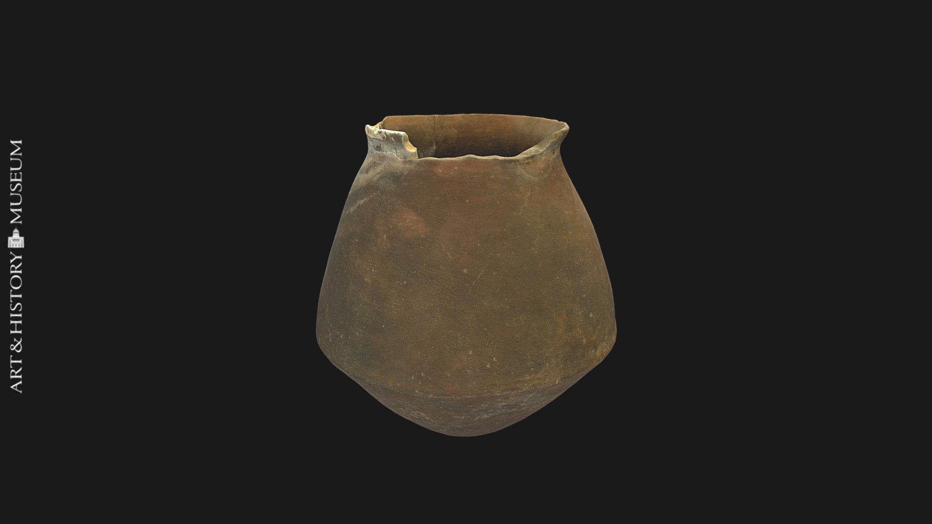 Carinated vase with flaring rim - PG.41.1.007 - Download Free 3D model ...