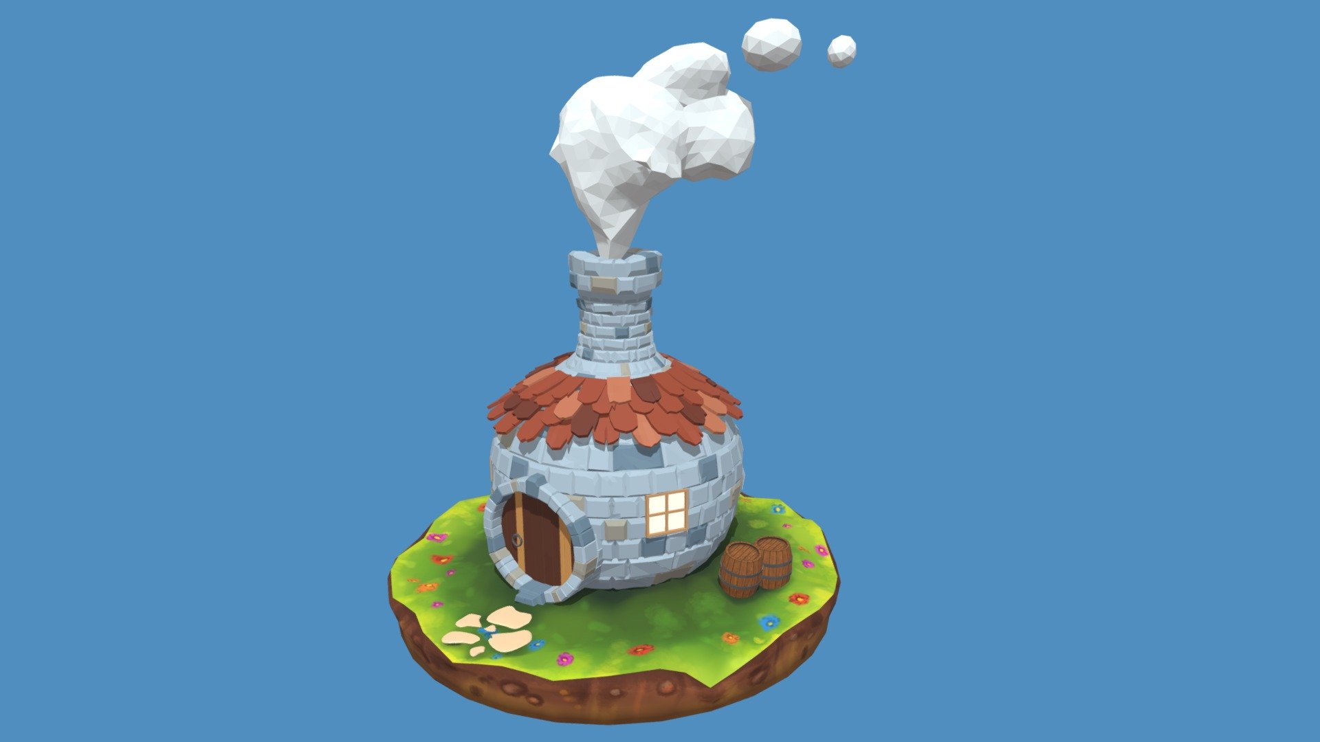 Wizard's Hut - 3D model by TigaLioness [b2c518f] - Sketchfab