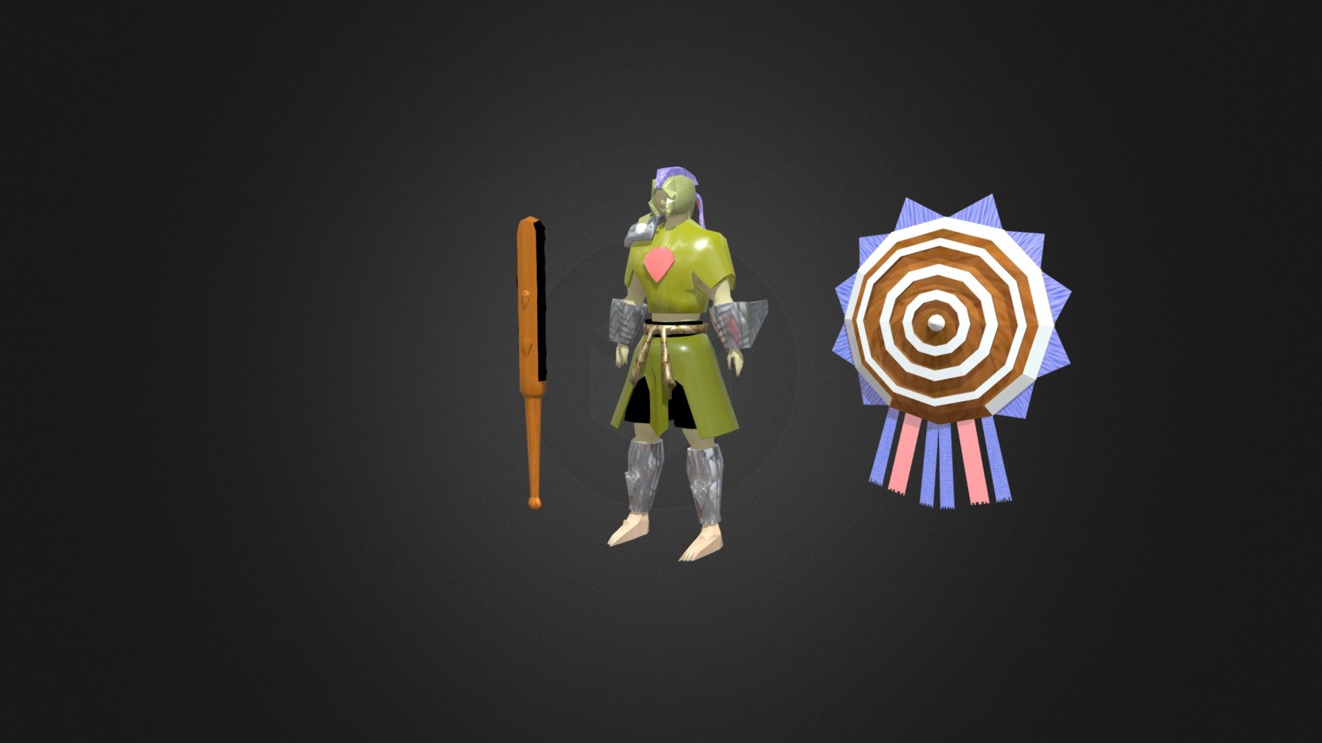 GUERRERO AZTECA - Download Free 3D model by POTTER-MAN [b2c7d65 ...