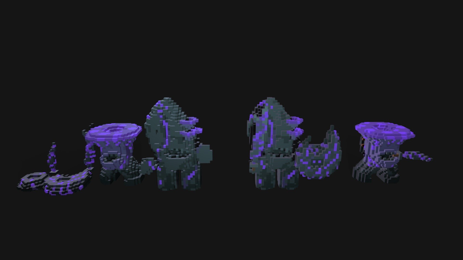 Fungi Madness Monster Pack - Download Free 3D model by Rien_Sleeps ...