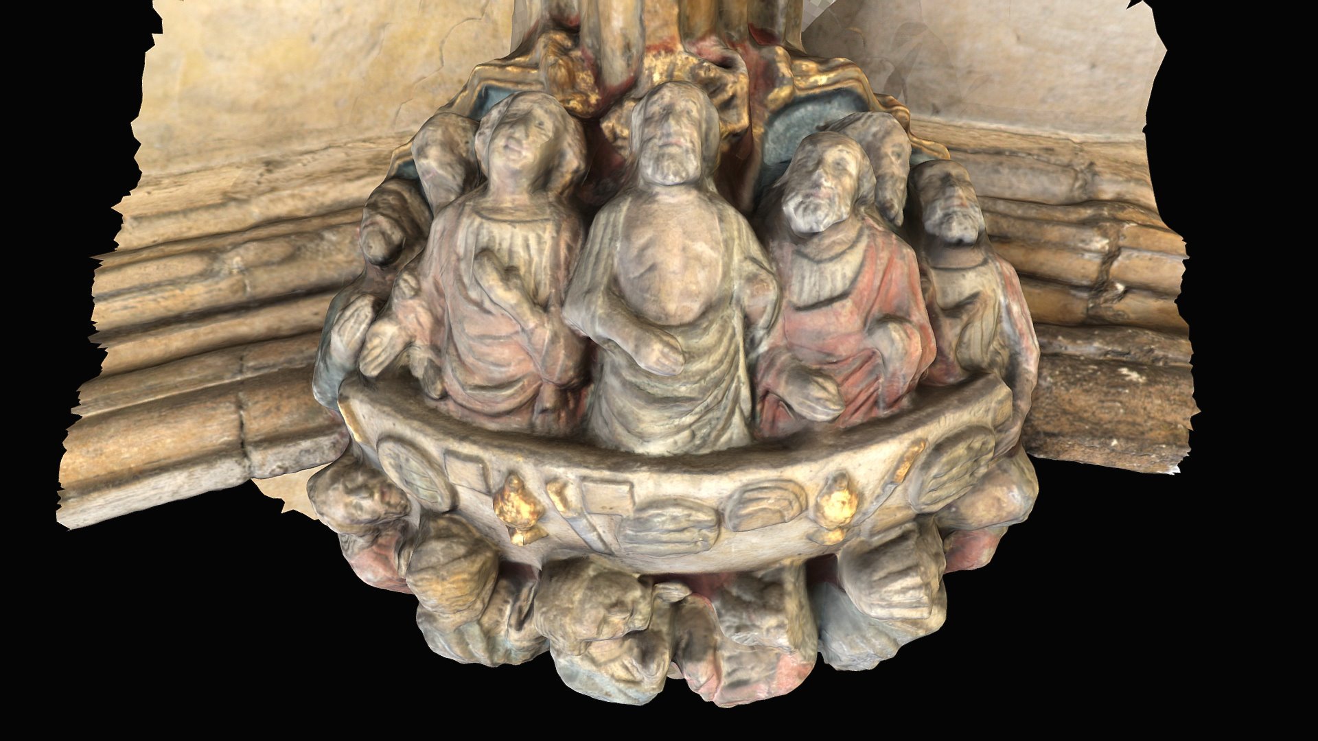 Boss of Christ Appearing at Table - 3D model by Rob Hawkins ...