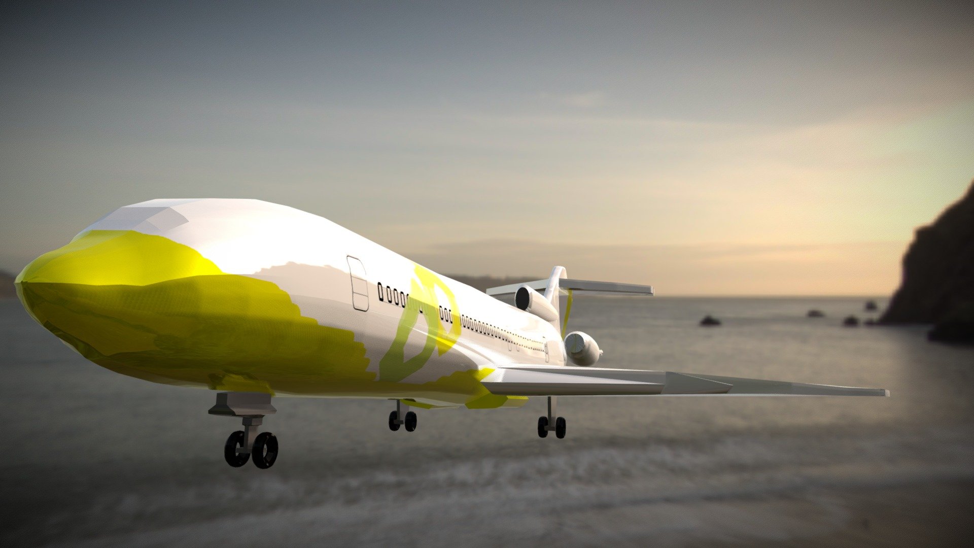 Simple Plane - Download Free 3D model by vhossler [b2caa70] - Sketchfab