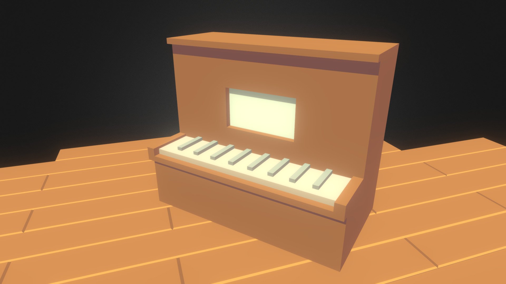 Little Piano - 3D model by rodkun [b2cd9b7] - Sketchfab