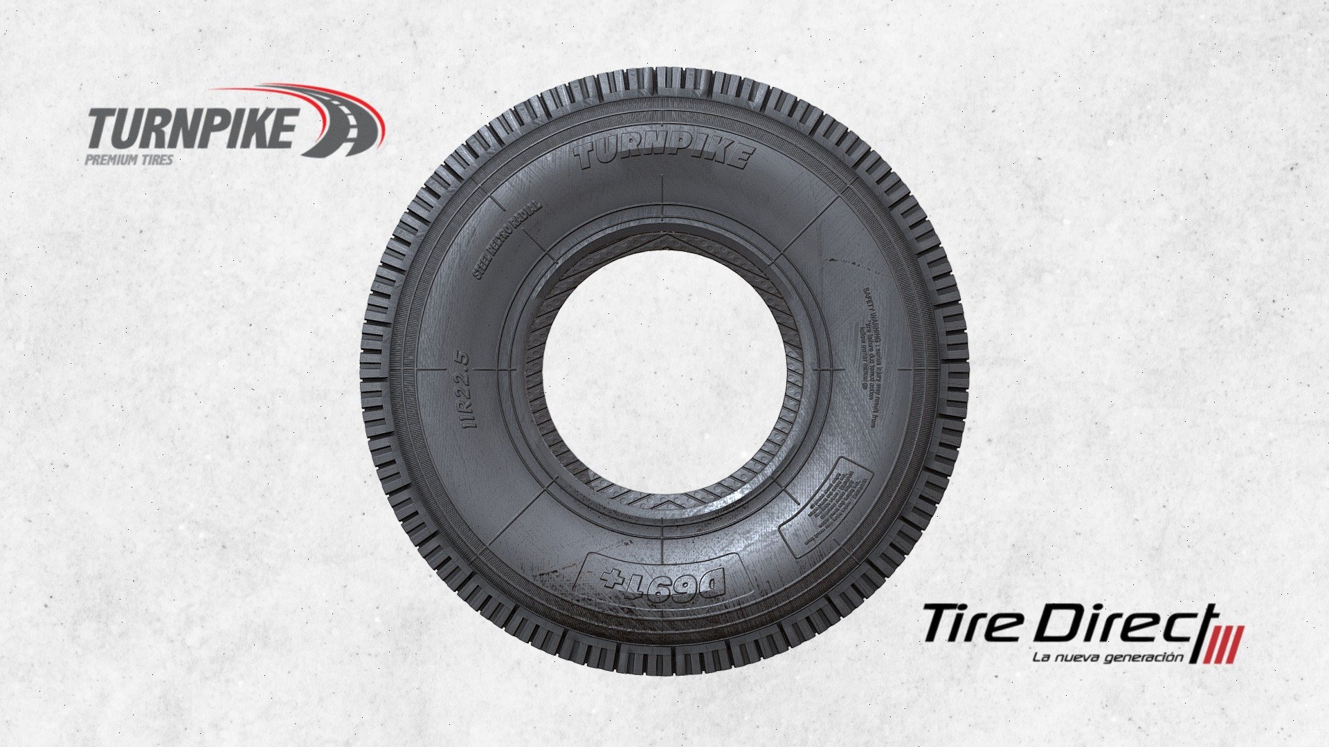 D691+ - TURNPIKE - 3D model by Tire Direct (@tire.direct) [b2ce470 ...