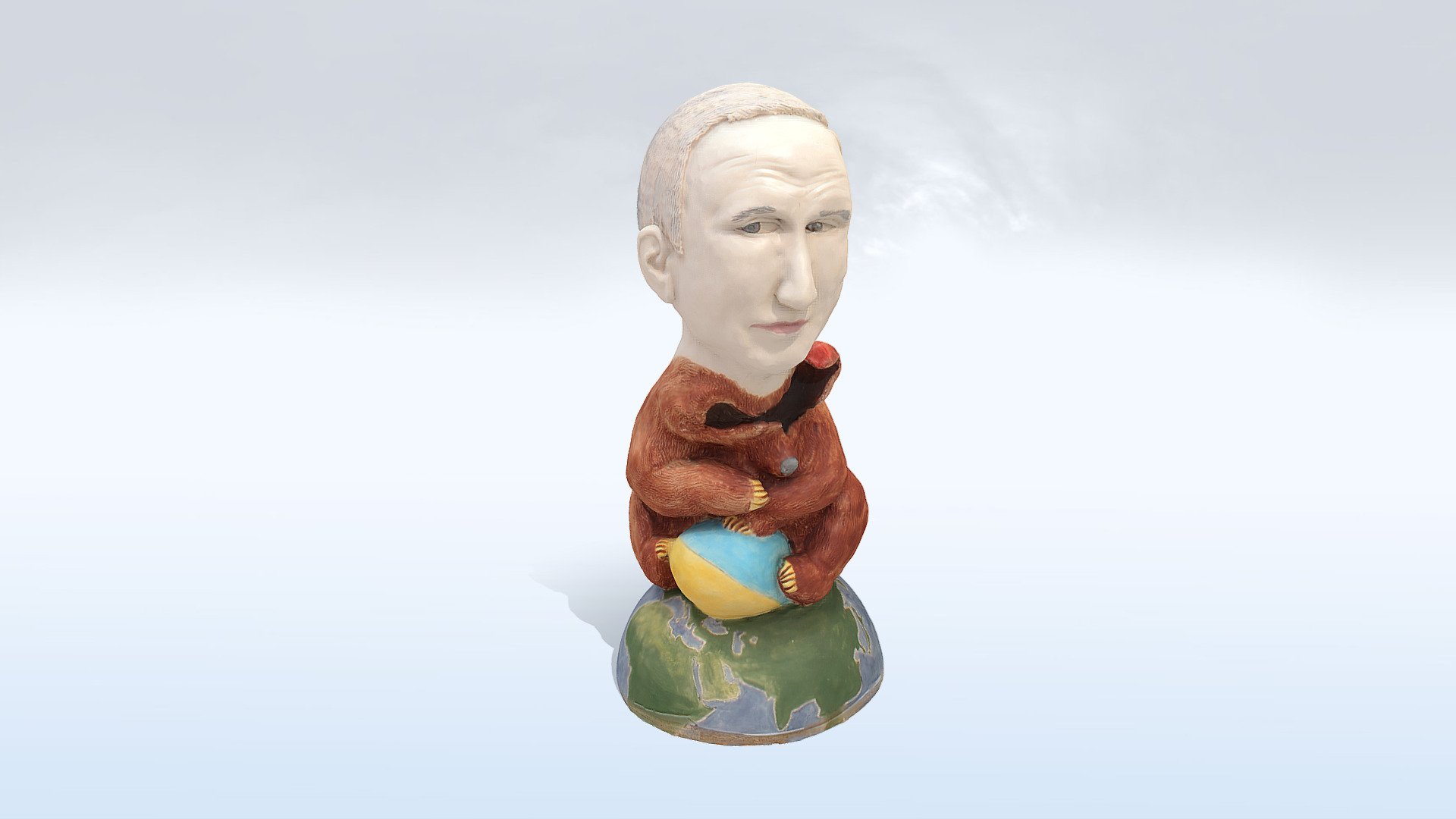 Sculpture Scan - Wladimir Putin Portrait - 3D model by ViARsys [b2cf150 ...