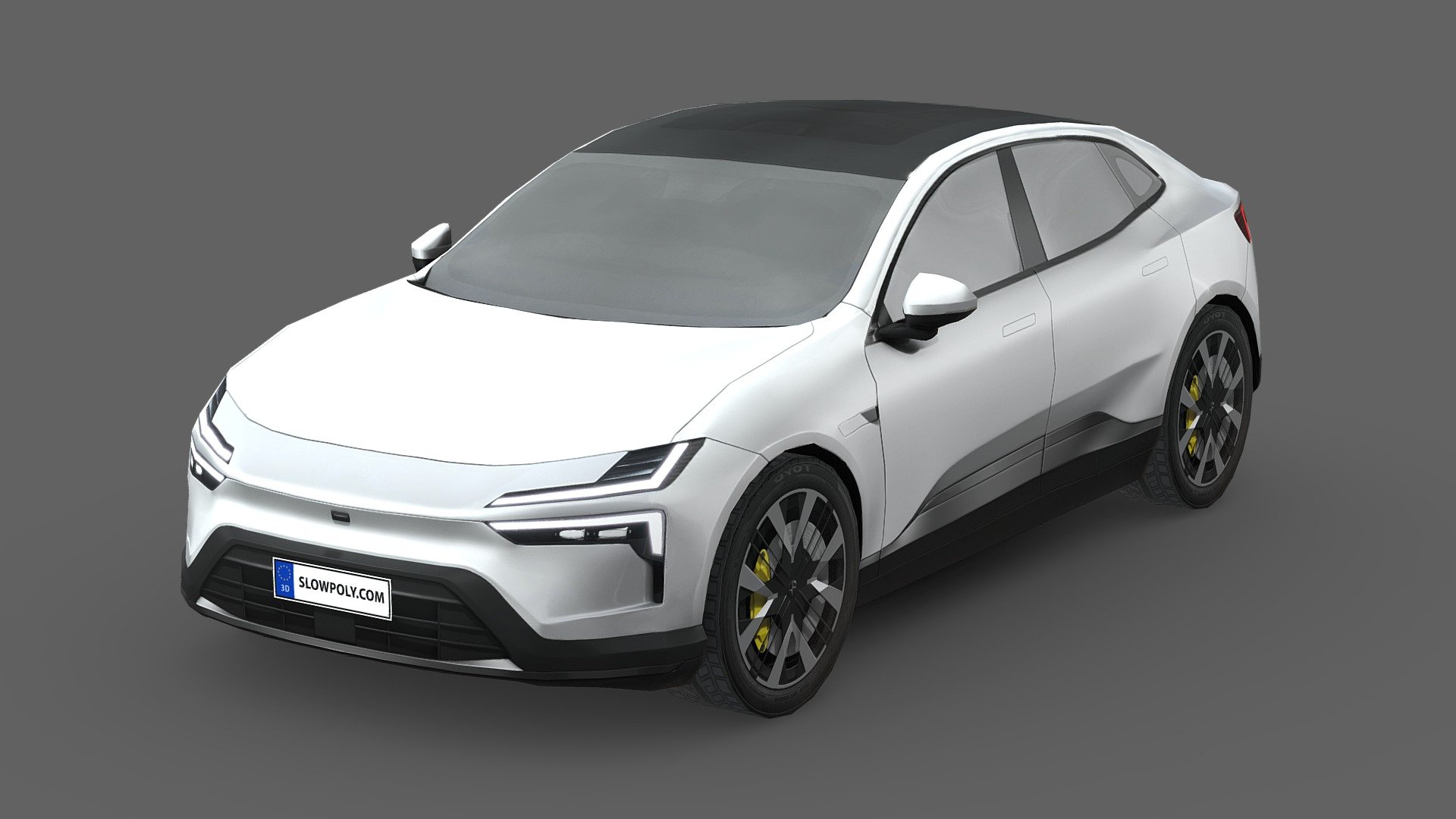 Polestar 4 2024 - Buy Royalty Free 3D model by slowpoly [b2cfeaa ...