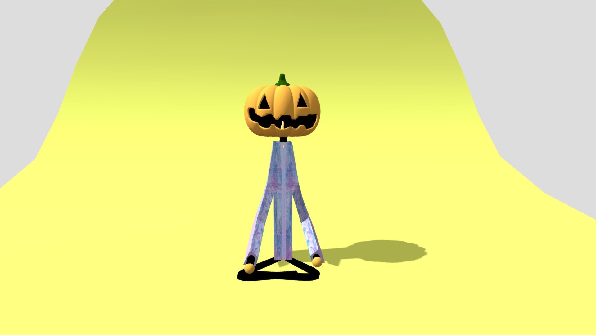 Persona Calabaza • Pumpkin Person - 3D model by Blender Pink ...