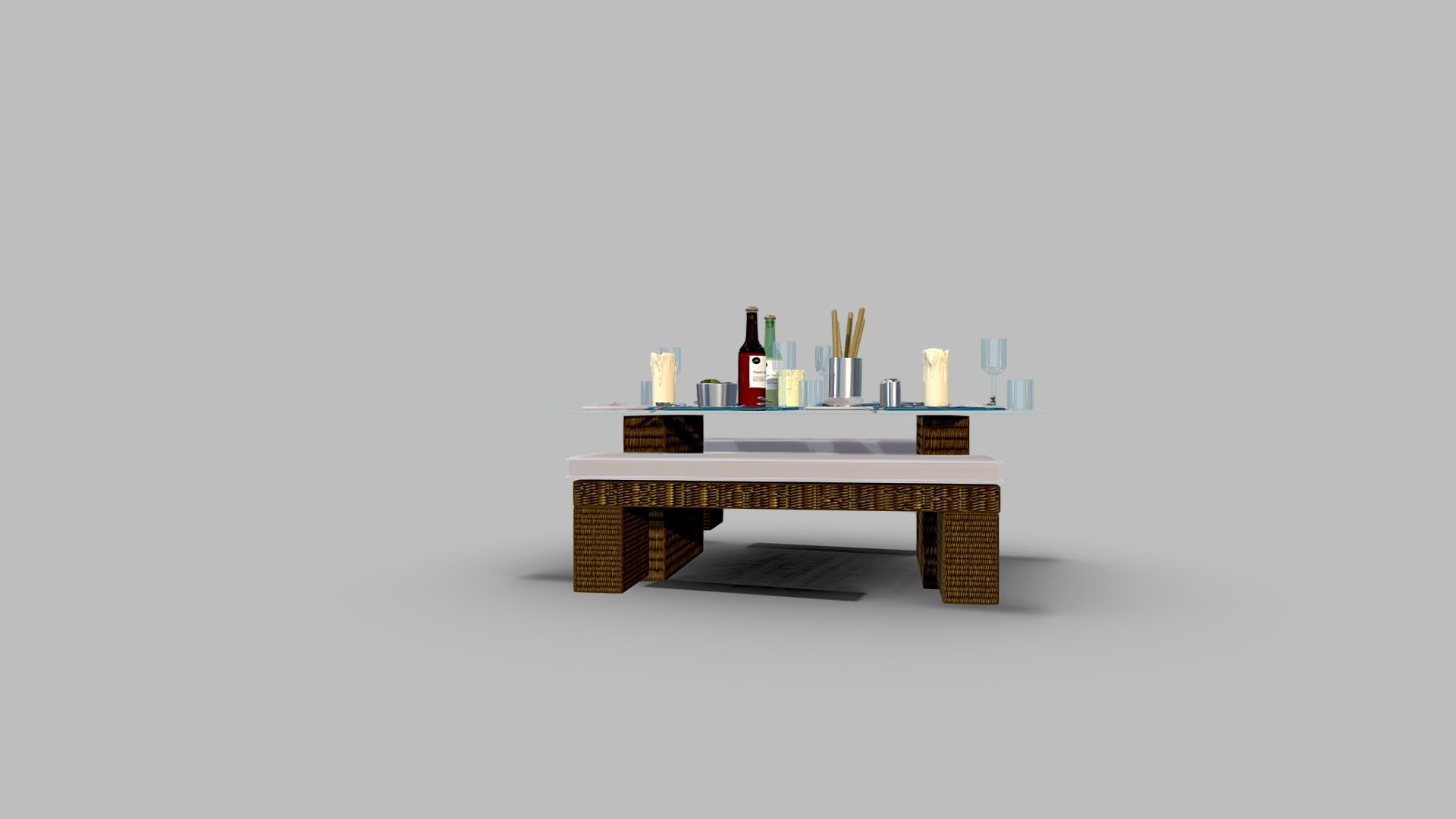 Outdoor Resin Table - Buy Royalty Free 3D model by Artistjodi [b2d0377 ...