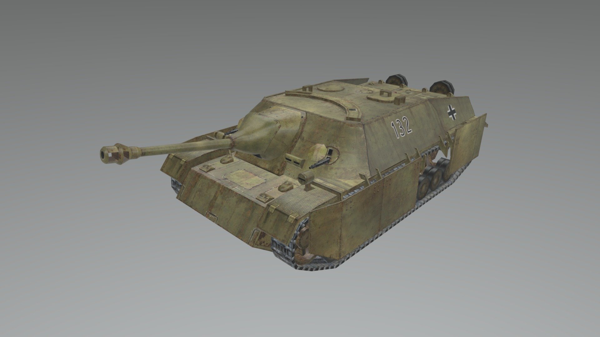 Jagpanzer - Buy Royalty Free 3D model by VladO (@baloga) [b2d1289 ...