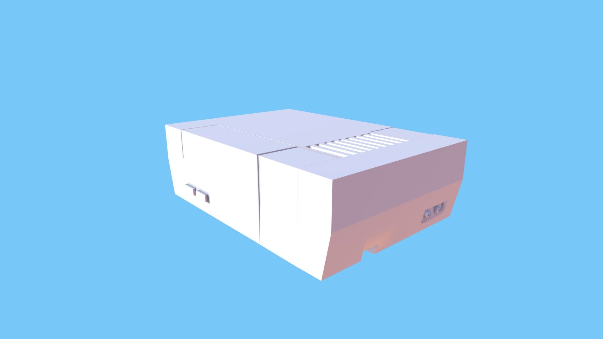 Nintendo NES - 3D model by Julia Kersjes (@Julioot) [b2d3572] - Sketchfab