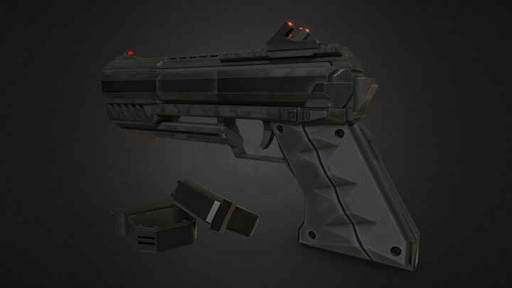 Sci-fi-weapon 3D models - Sketchfab