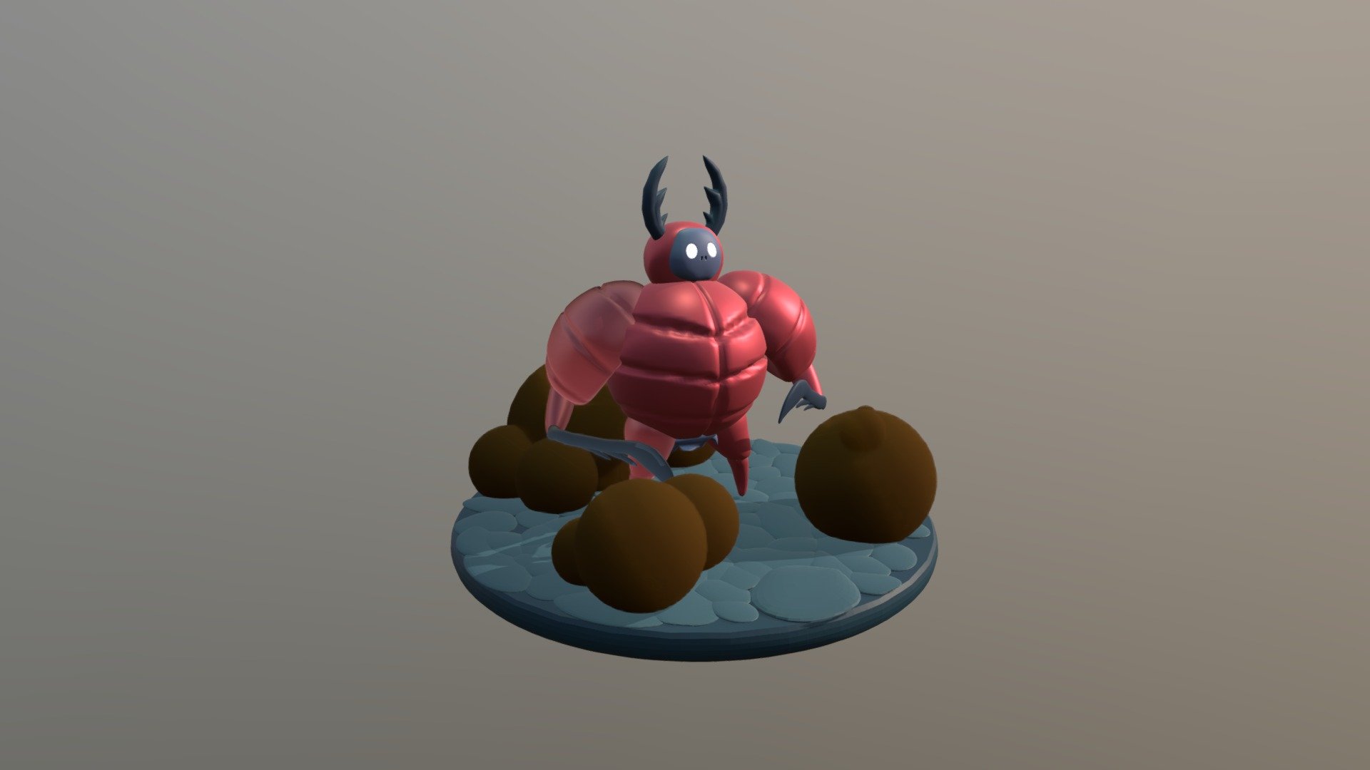 Hollow Knight #75 - Dung Defender - Download Free 3D model by Brandon ...