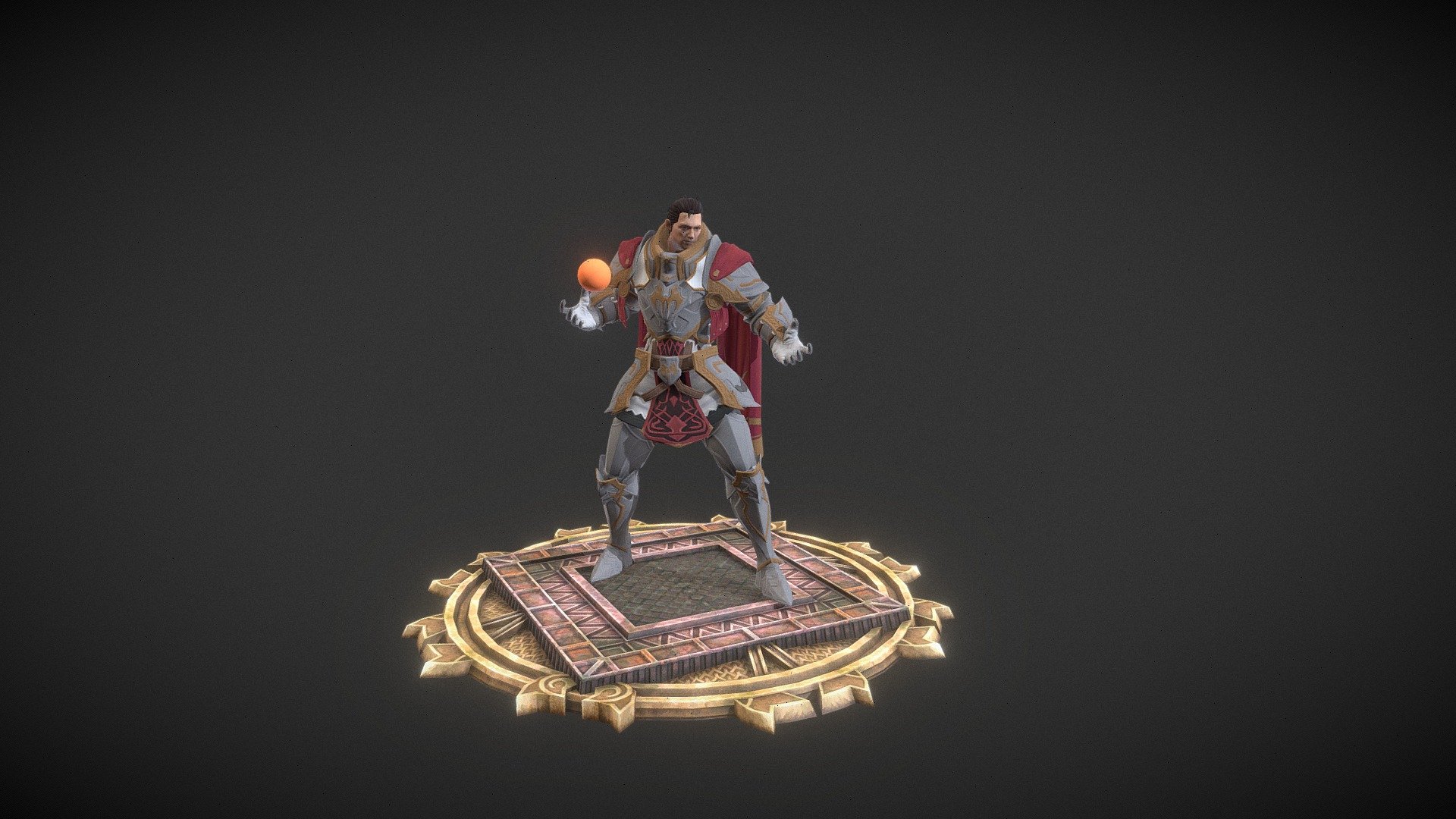 29Priestly male wizard - 3D model by LemoNineStudio [b2d52af] - Sketchfab