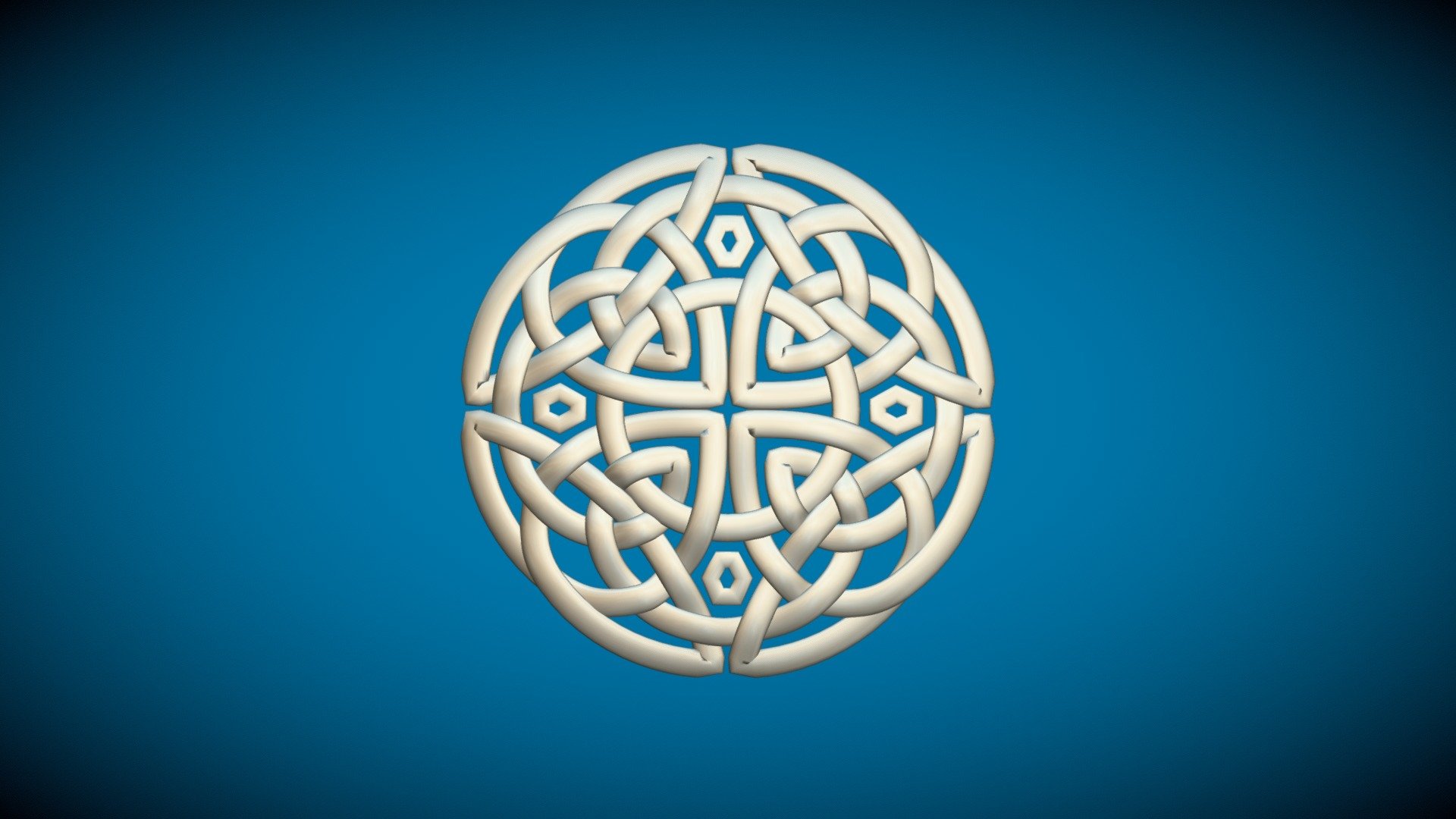 knotwork_round-03 - Download Free 3D model by Frédéric Robin ...
