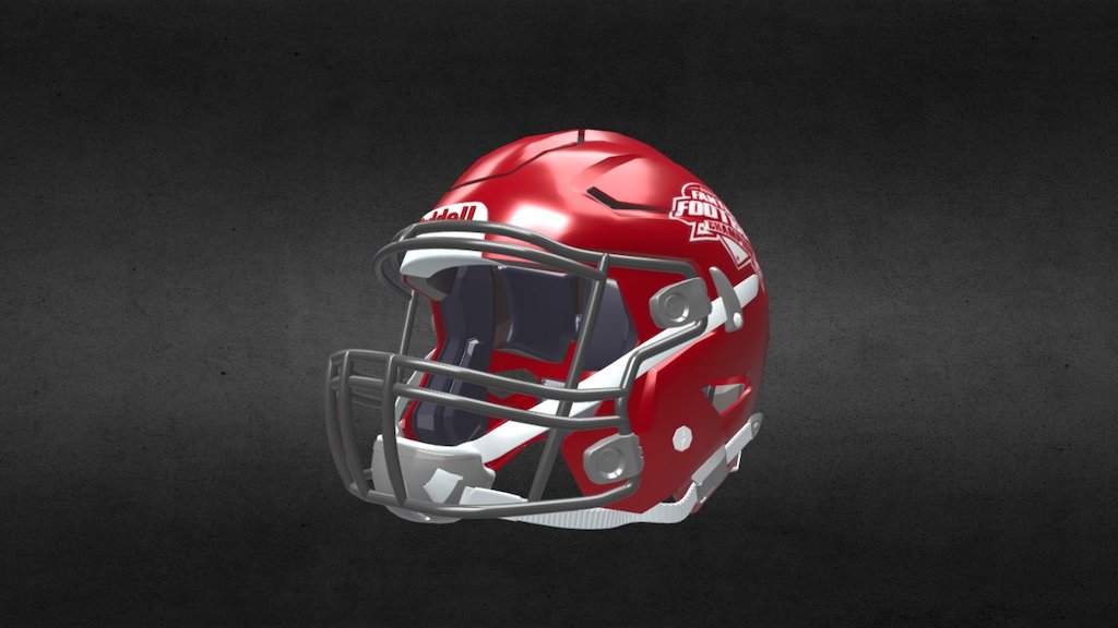 FANTASY HELMET RED - 3D model by Pro Line Designs (@prolinedesigns ...