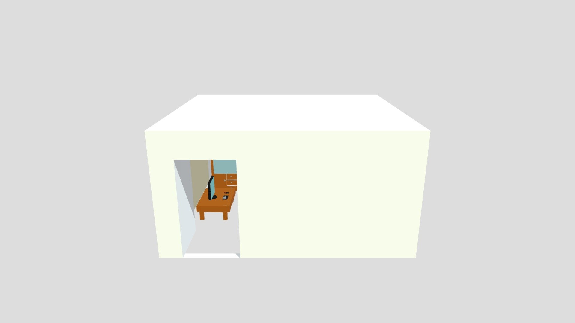 Single 3D Room Model - 3D model by Nouman767 [b2d8809] - Sketchfab