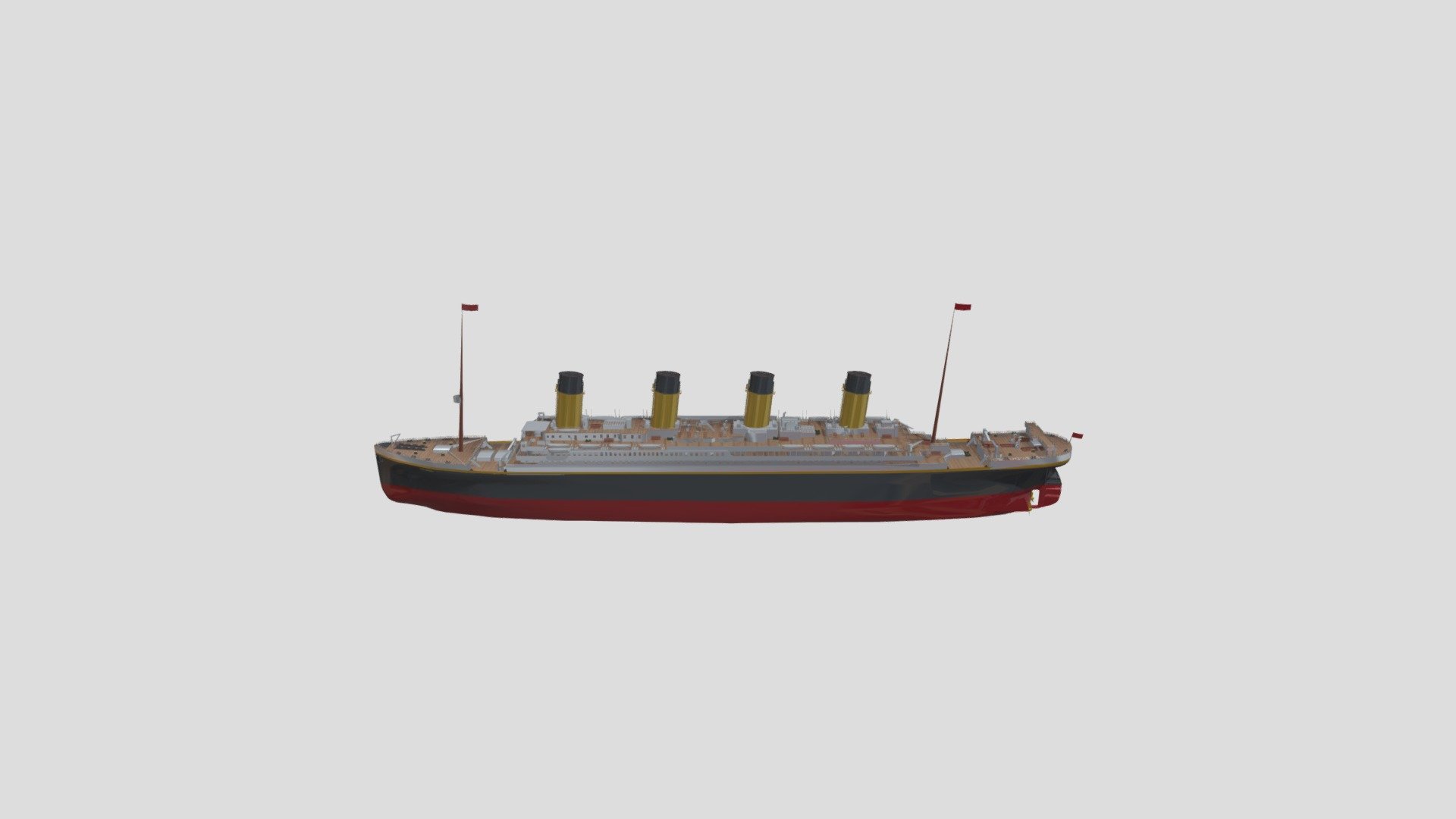 Titanic_high_poly_obj - 3D model by andreafoo [b2d8b90] - Sketchfab