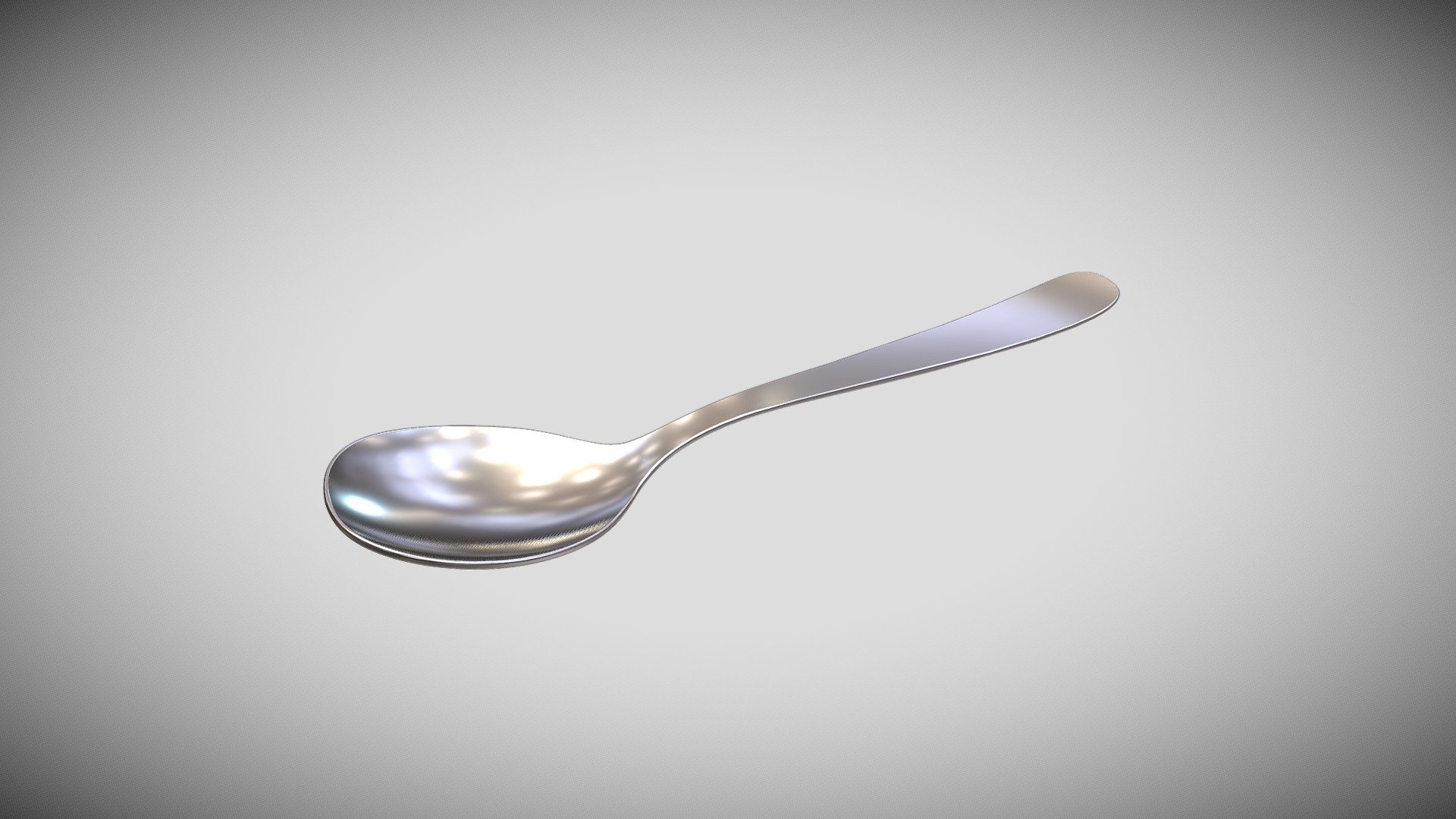 spoon - Download Free 3D model by Umezawa [b2d9dad] - Sketchfab