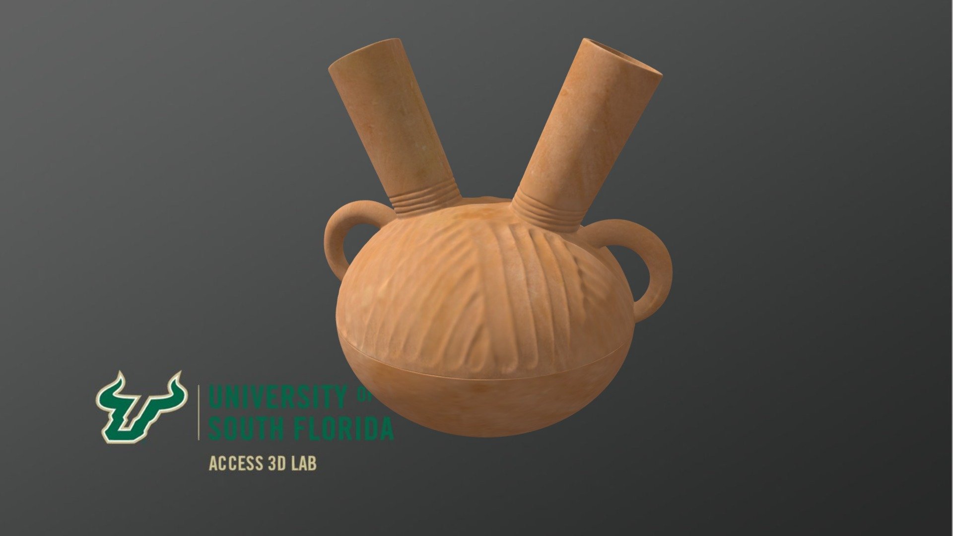 Double-Spouted Pot - 3D model by access3d [b2de159] - Sketchfab