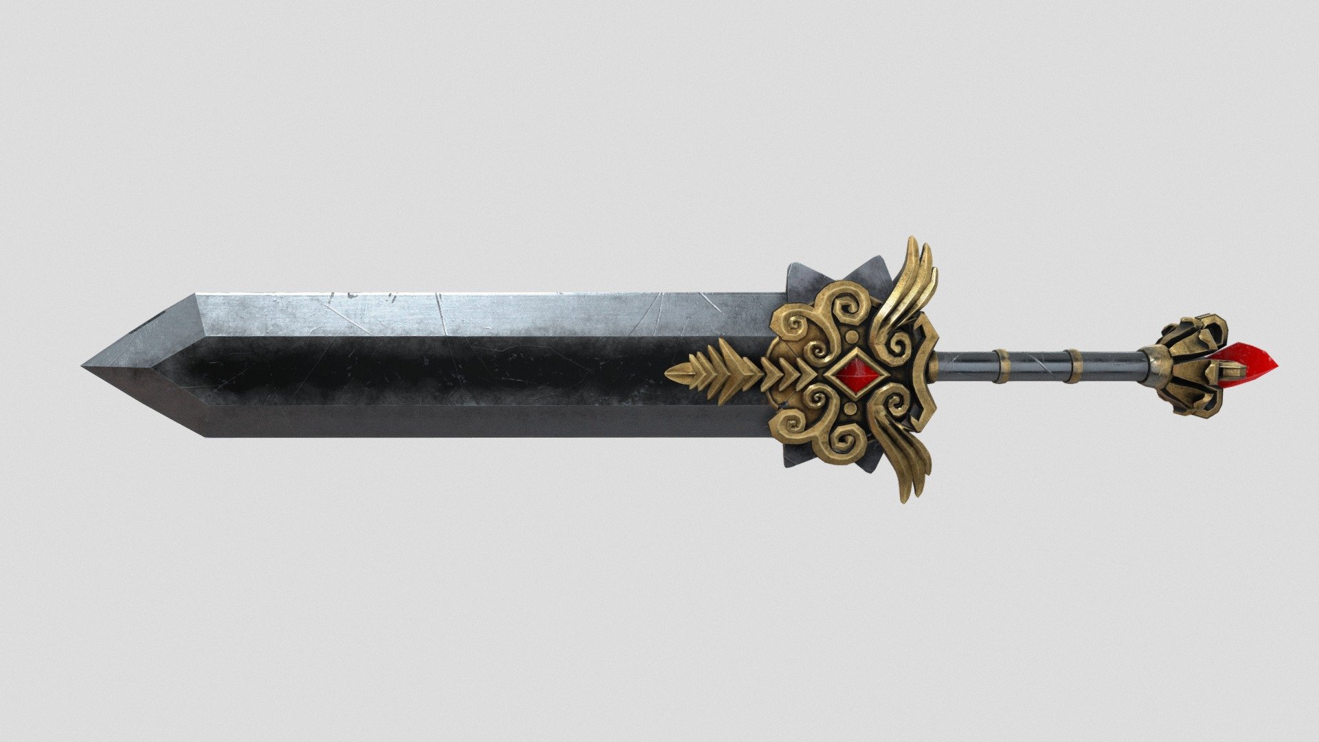 Bellona Sword - SMITE - Buy Royalty Free 3D model by Danwolve [b2de5cc ...