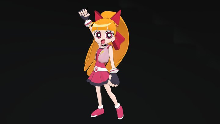 Powerpuff-girls 3D models - Sketchfab