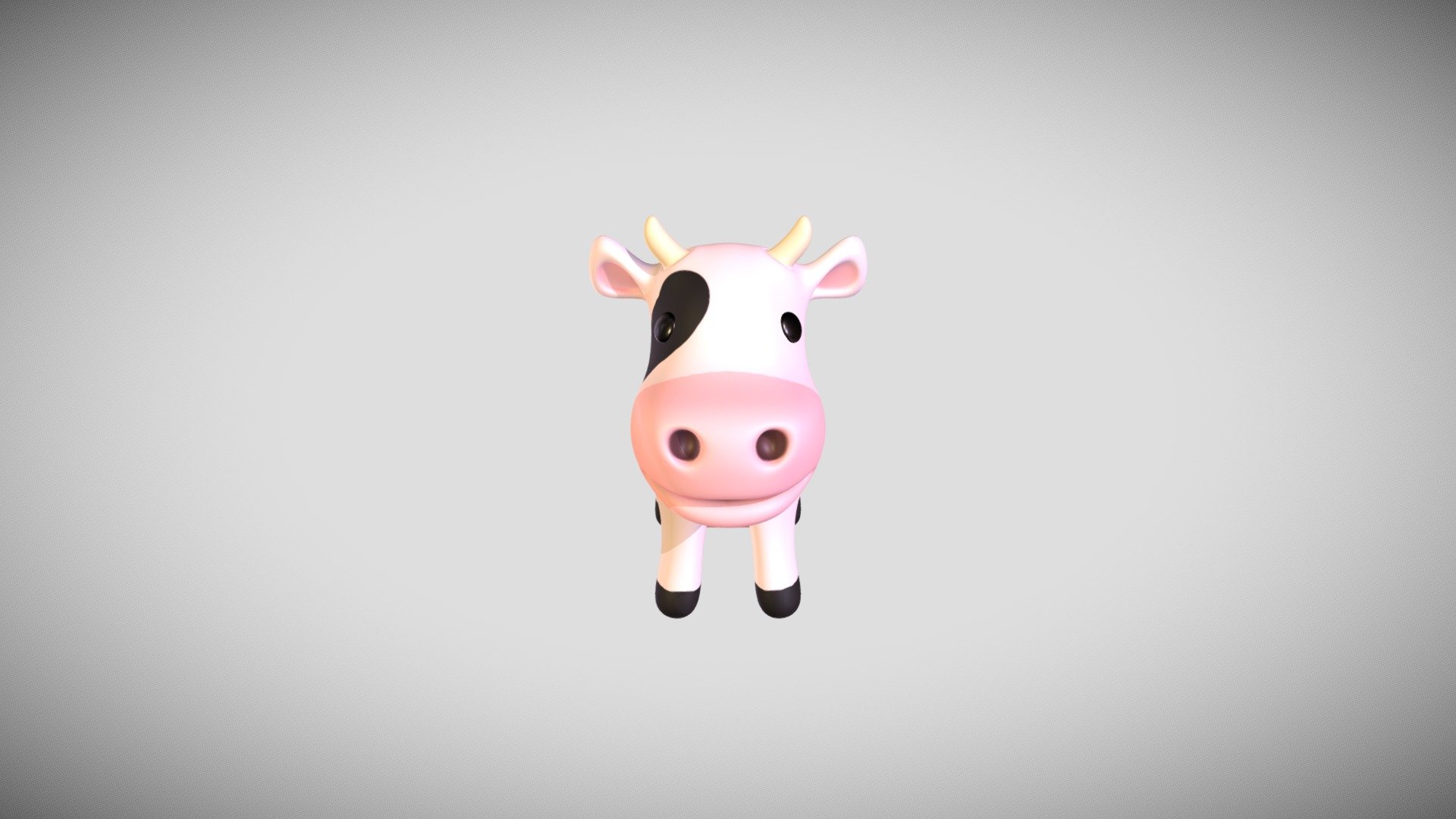 Cow - Download Free 3D model by KJ (@kj3dx) [b2e1703] - Sketchfab