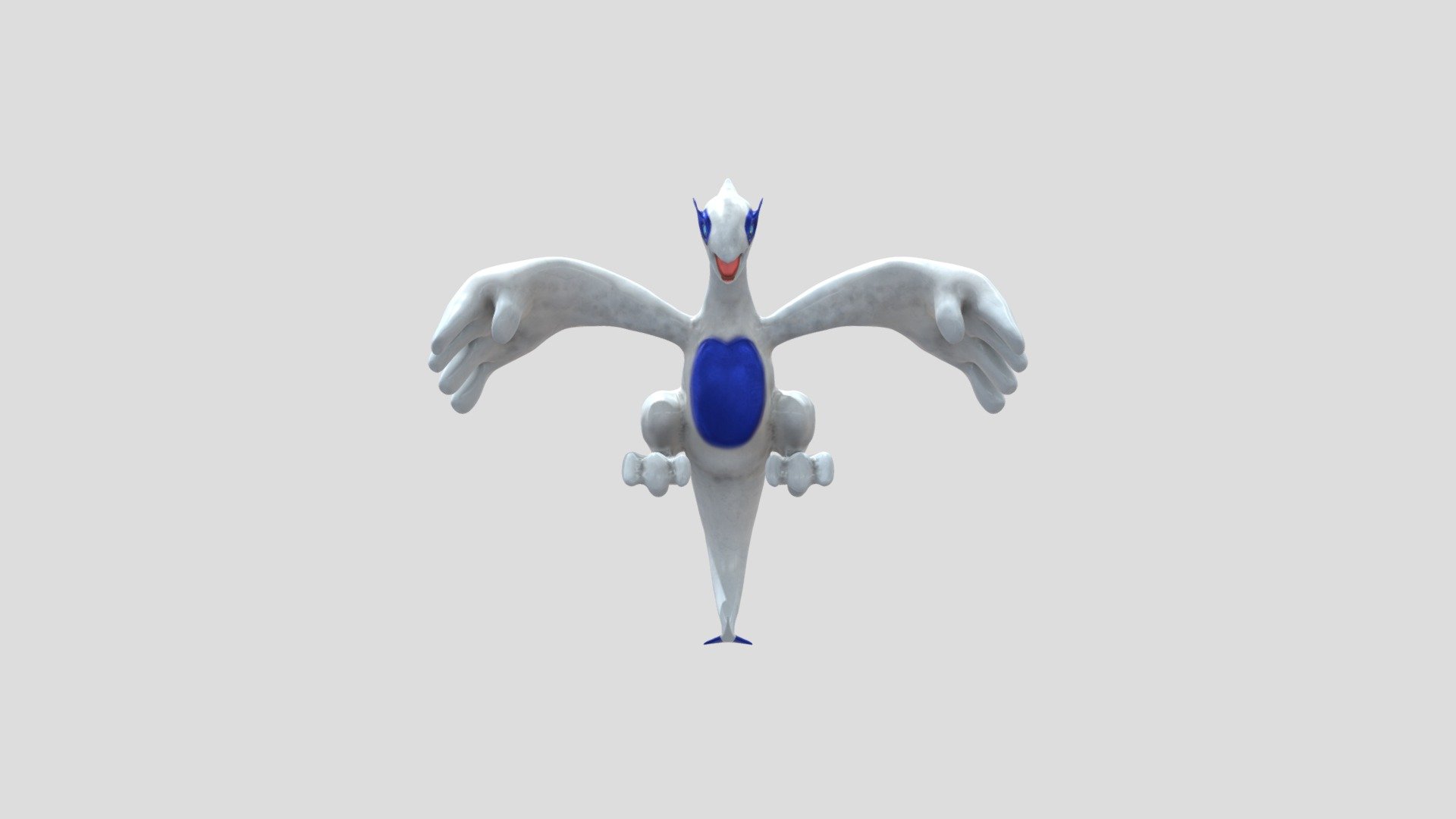 Lugia - 3D model by Chris1986 [b2e2e79] - Sketchfab