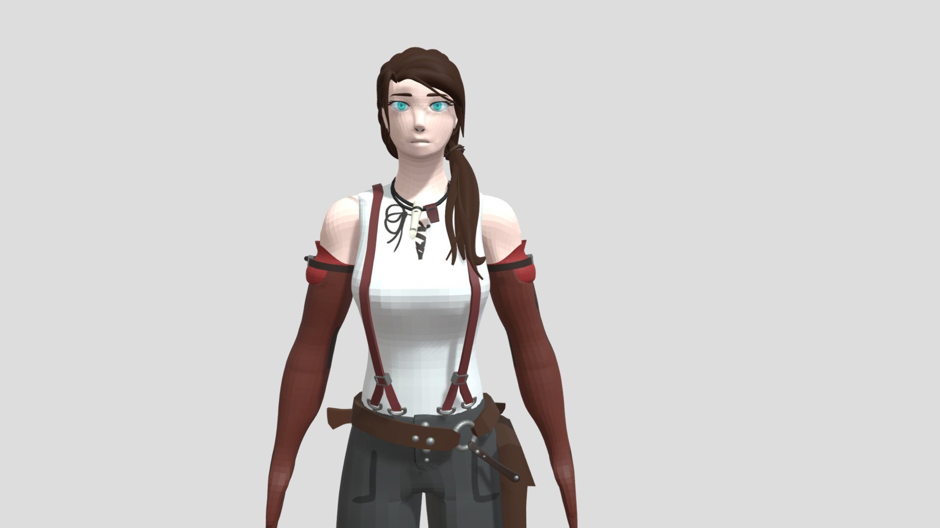 Ashley Character model - 3D model by BGN_art [b2e32e7] - Sketchfab