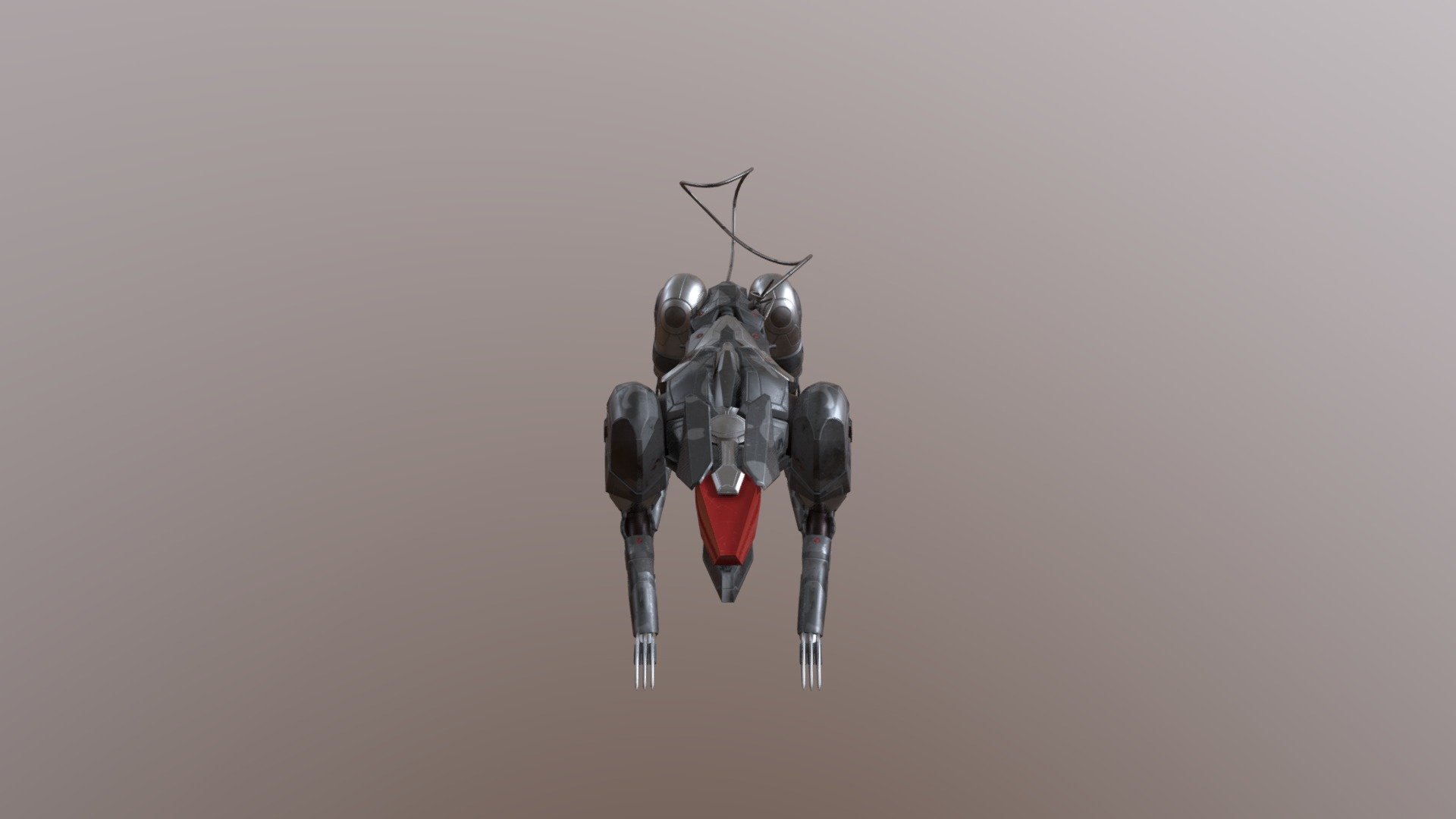 mech wolf - 3D model by vilygota [b2e338d] - Sketchfab