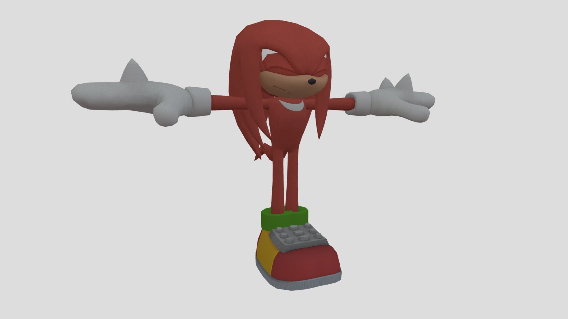 Super Smash Bros Ultimate - Knuckles - Download Free 3D model by SMF ...