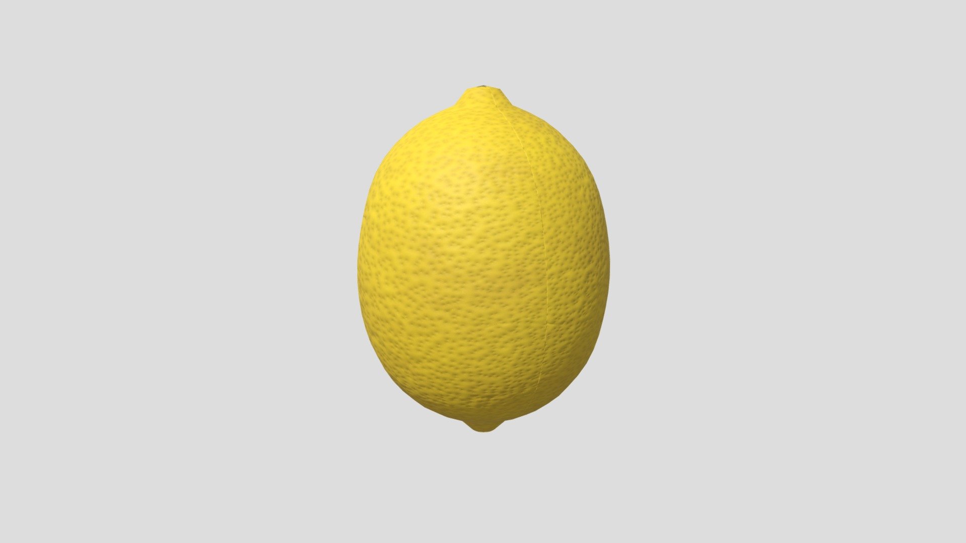 Just a lemon - Download Free 3D model by sdallas [b2e5732] - Sketchfab