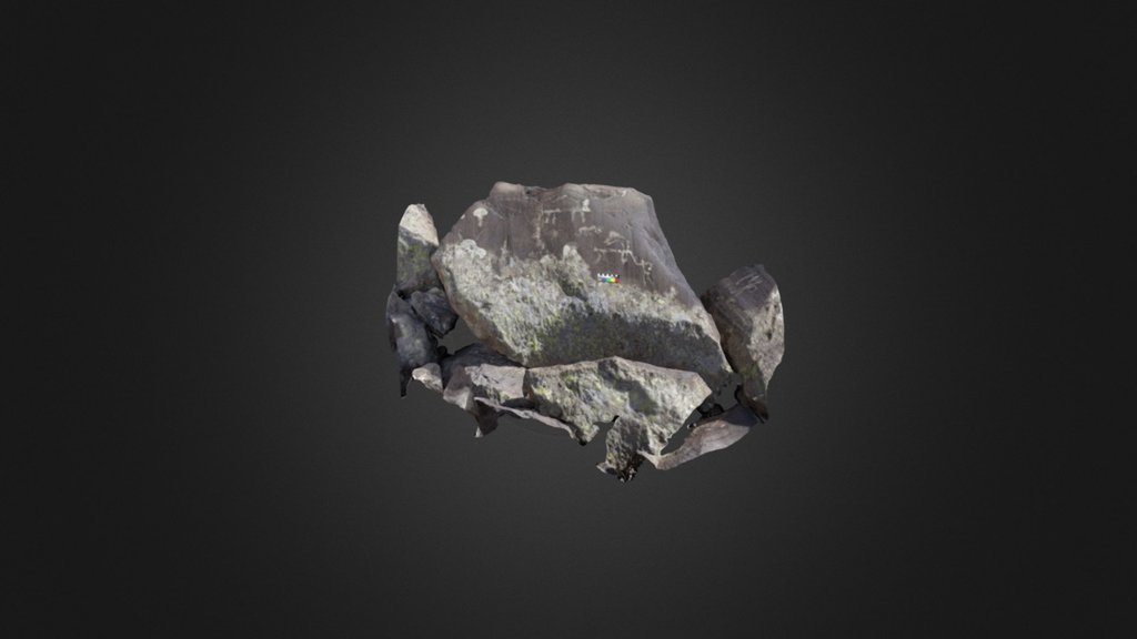 Rock 059 (2014) - 3D model by Ughtasar rock art project ...