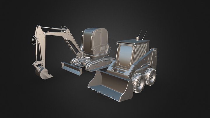 Compactor 3D models - Sketchfab