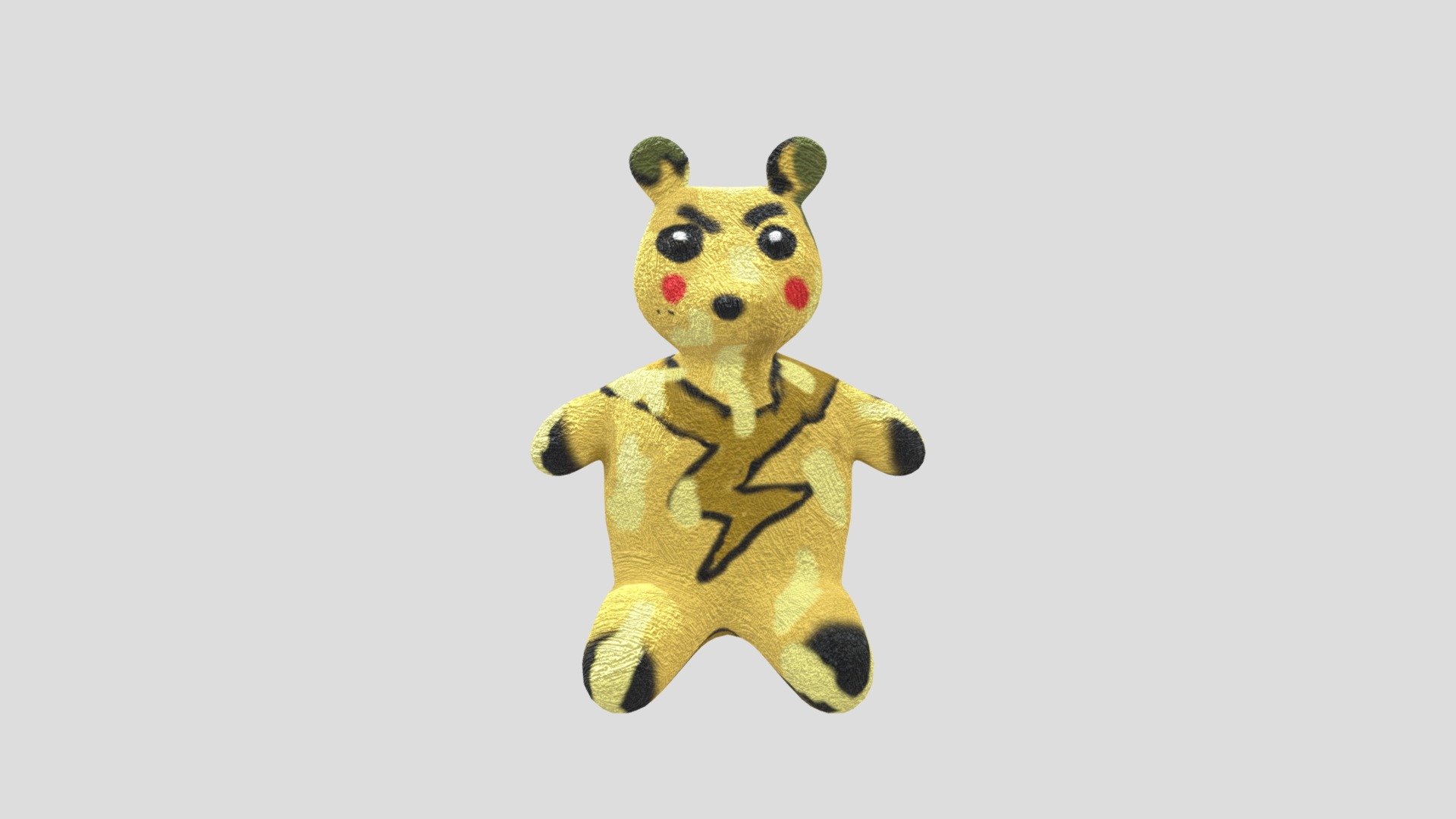 Belza_Bear - 3D model by julianbelza [b2e9ab9] - Sketchfab