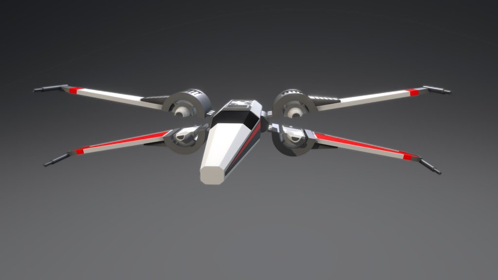 X-Wing - 3D model by Caleb Phillips (@cphillips) [b2ea1ad] - Sketchfab