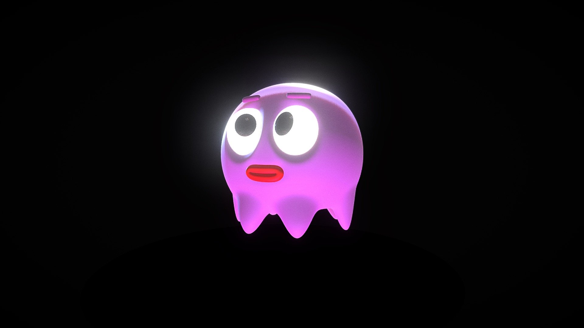little ghost / squid - Download Free 3D model by mick.simard [b2ea7f8 ...