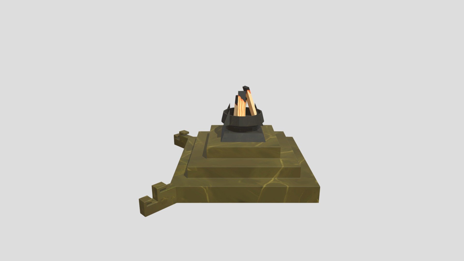 Fire Pit - 3D model by RebelliousRobot [b2ecf32] - Sketchfab