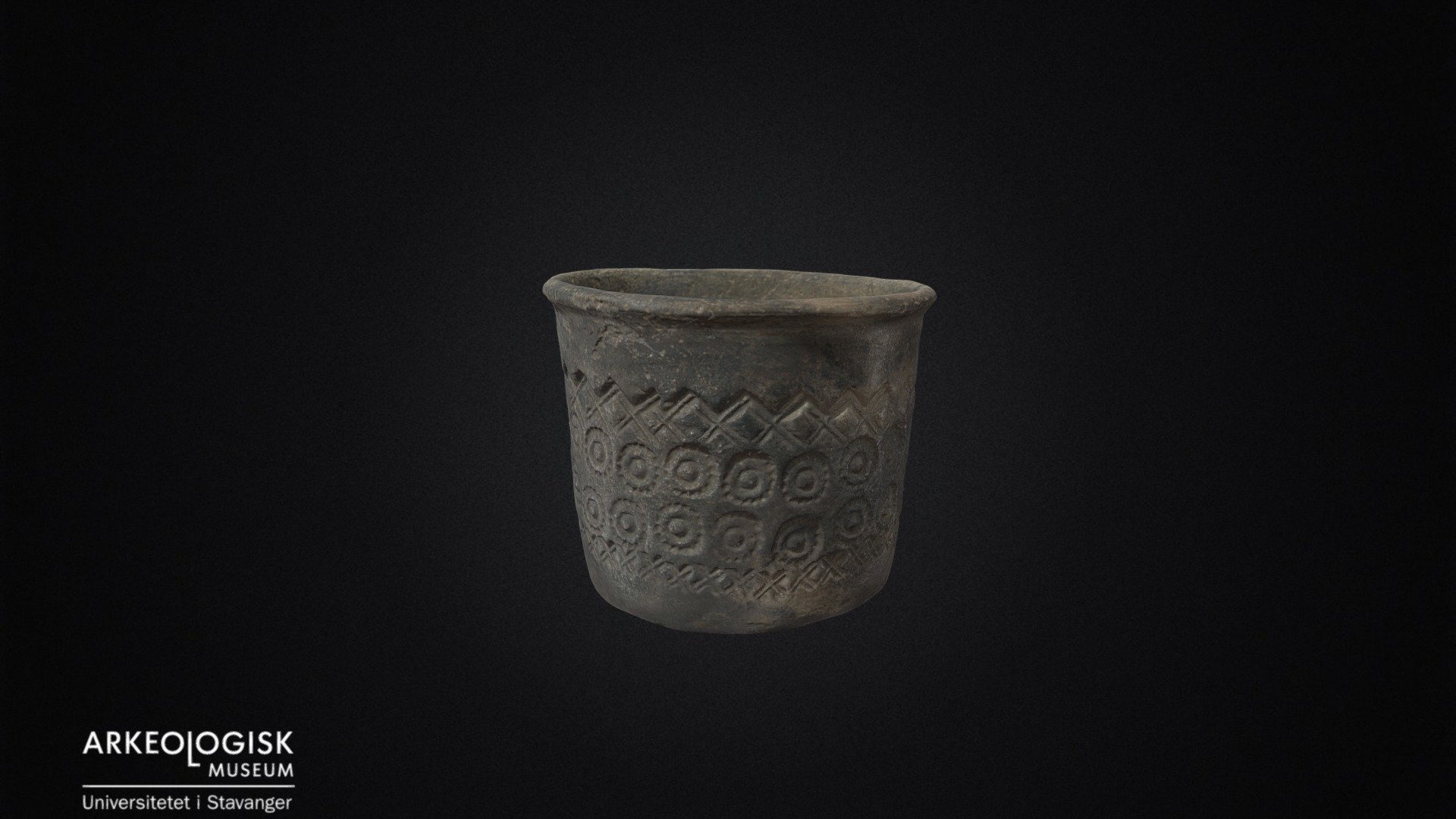 Bucket shaped pot from the early iron age. - Download Free 3D model by ...