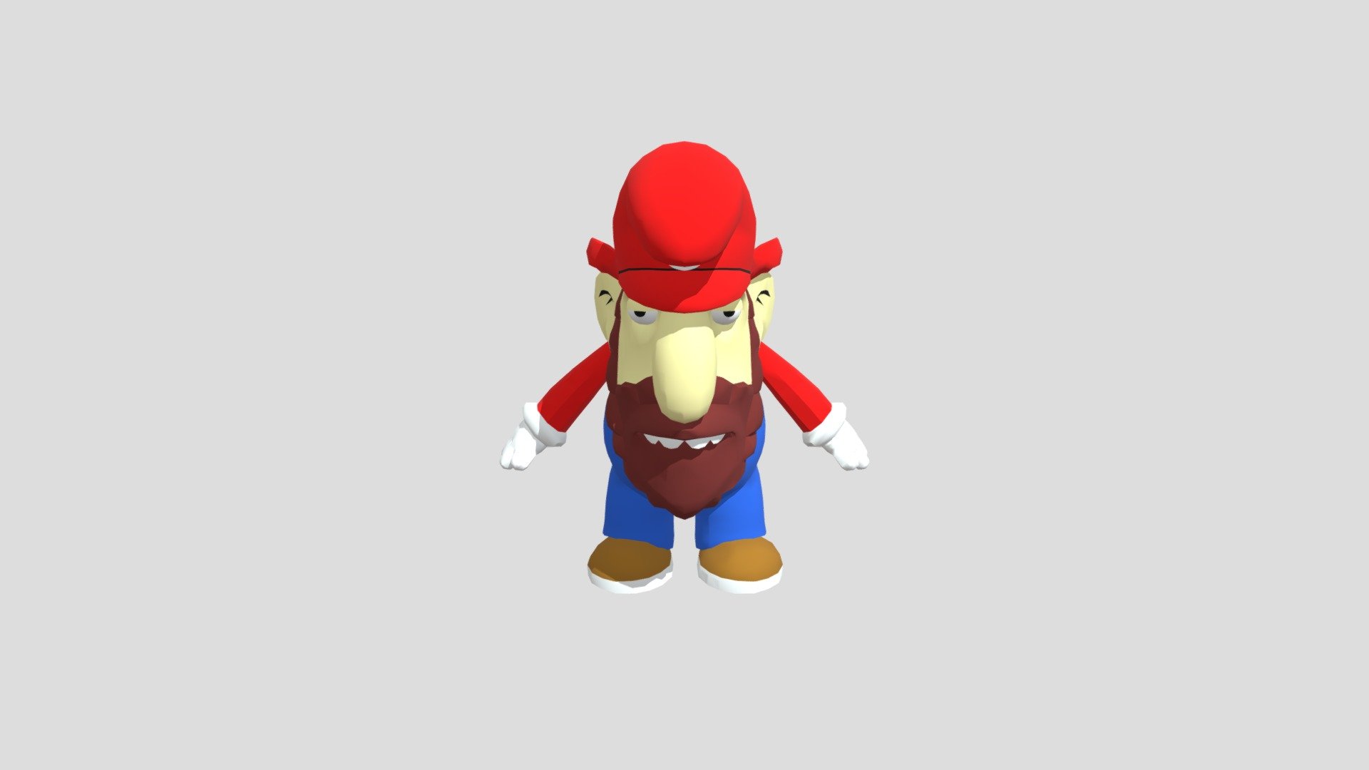 sorrio (most evil mario) - Download Free 3D model by toro ardido ...