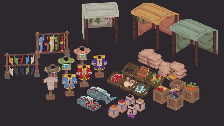 Minecraft-models 3D models - Sketchfab