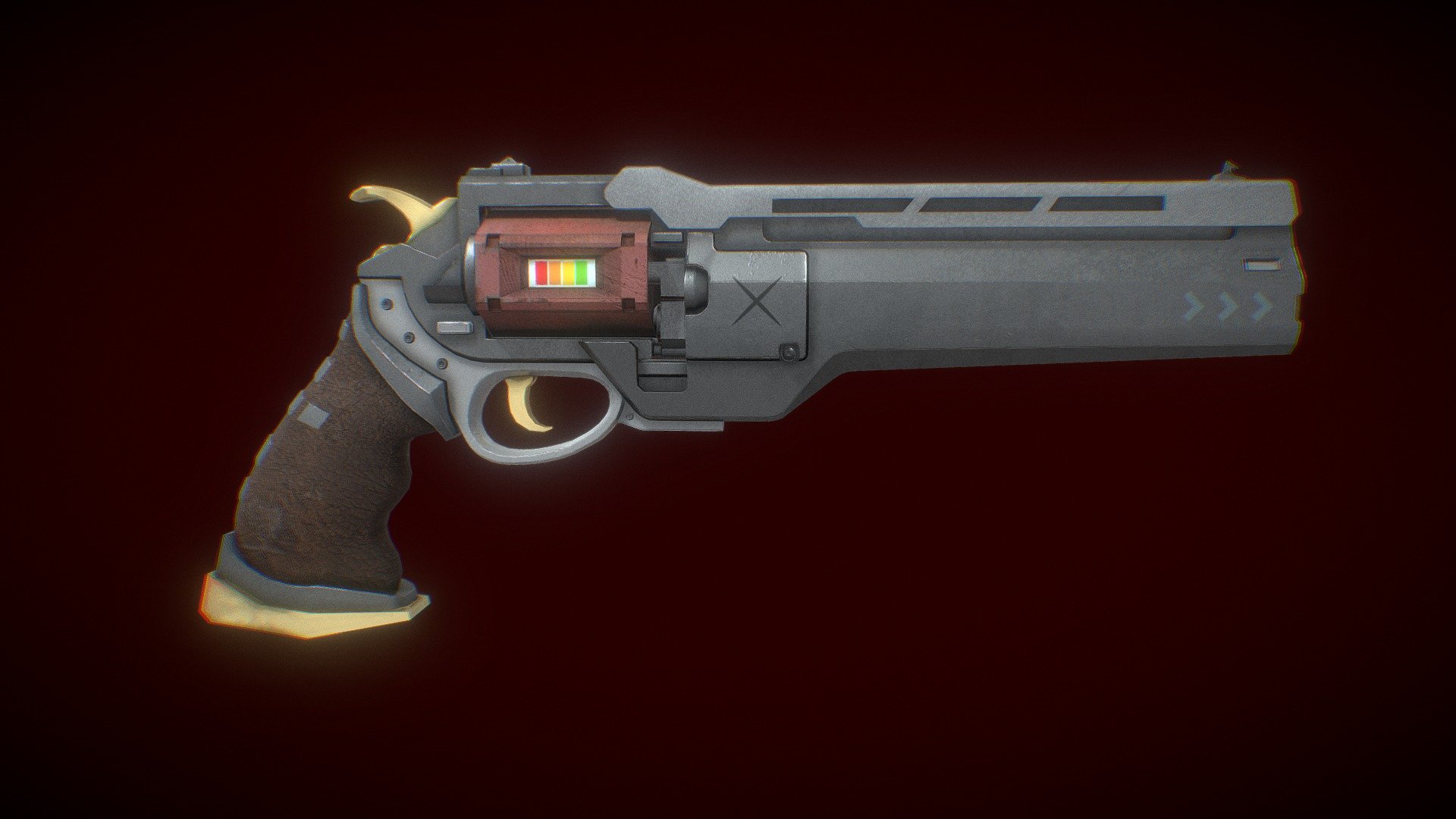 Golden Trigger - Download Free 3D model by lalit (@lalit619000 ...