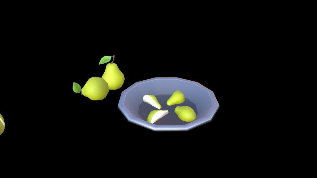 Pear - 3D model by Art V (@artv) [b2ef79f] - Sketchfab