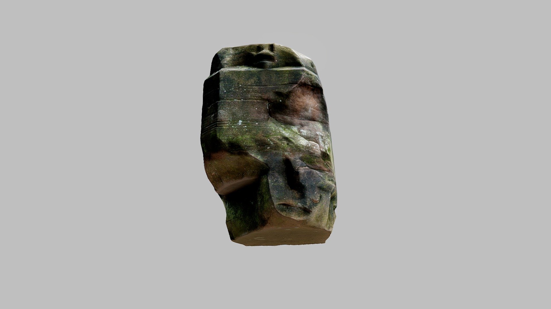Sculpted rock/stone shape one - 3k tris - 3D model by JiJi [b2f08df ...