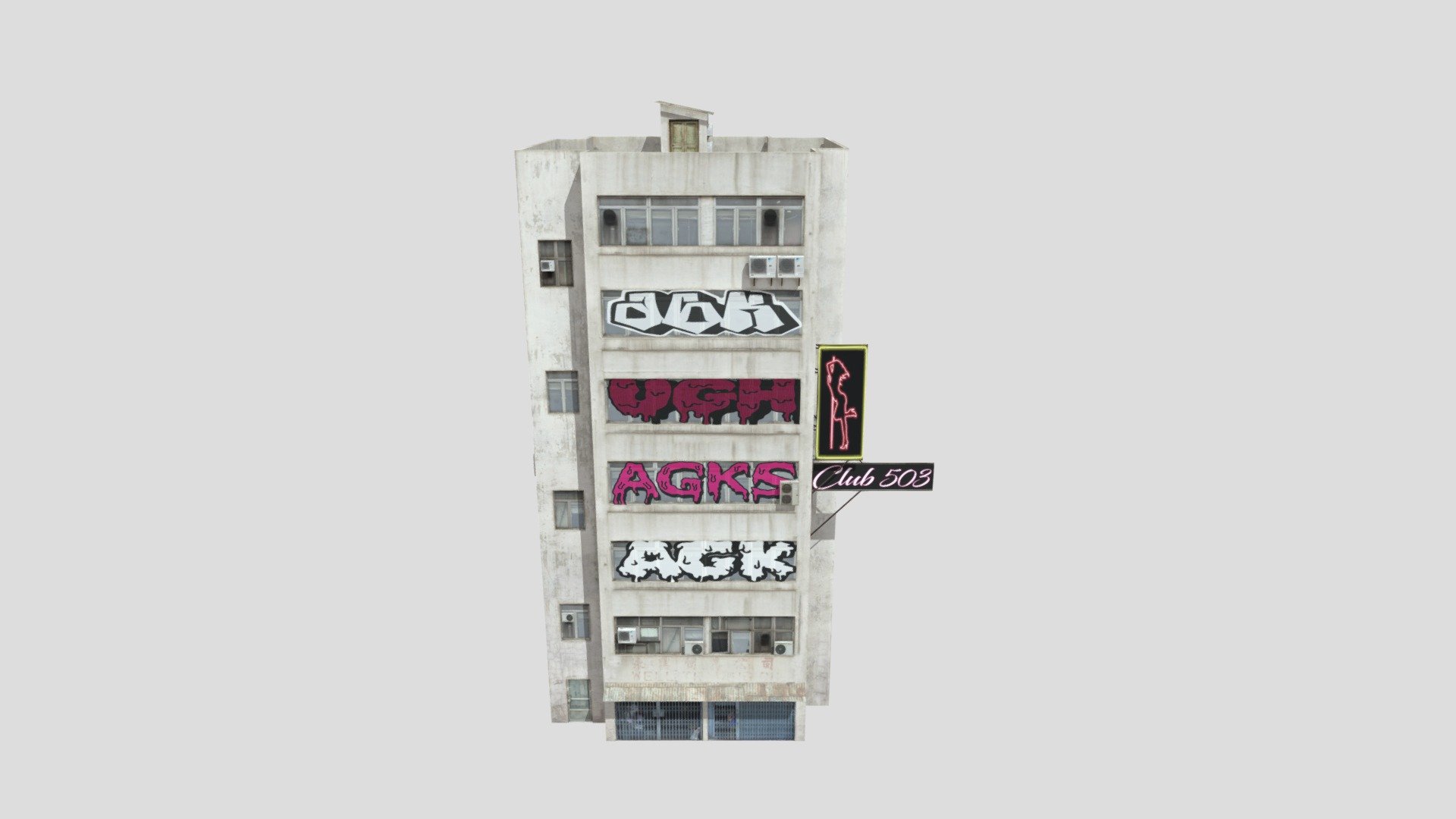CLUB_501 - Download Free 3D model by Dakta.Grower.Nzl [b2f0e2f] - Sketchfab