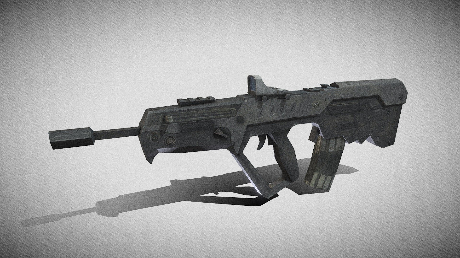 Tar-21 assault rifle - Download Free 3D model by Ivan008 (@hukan008 ...