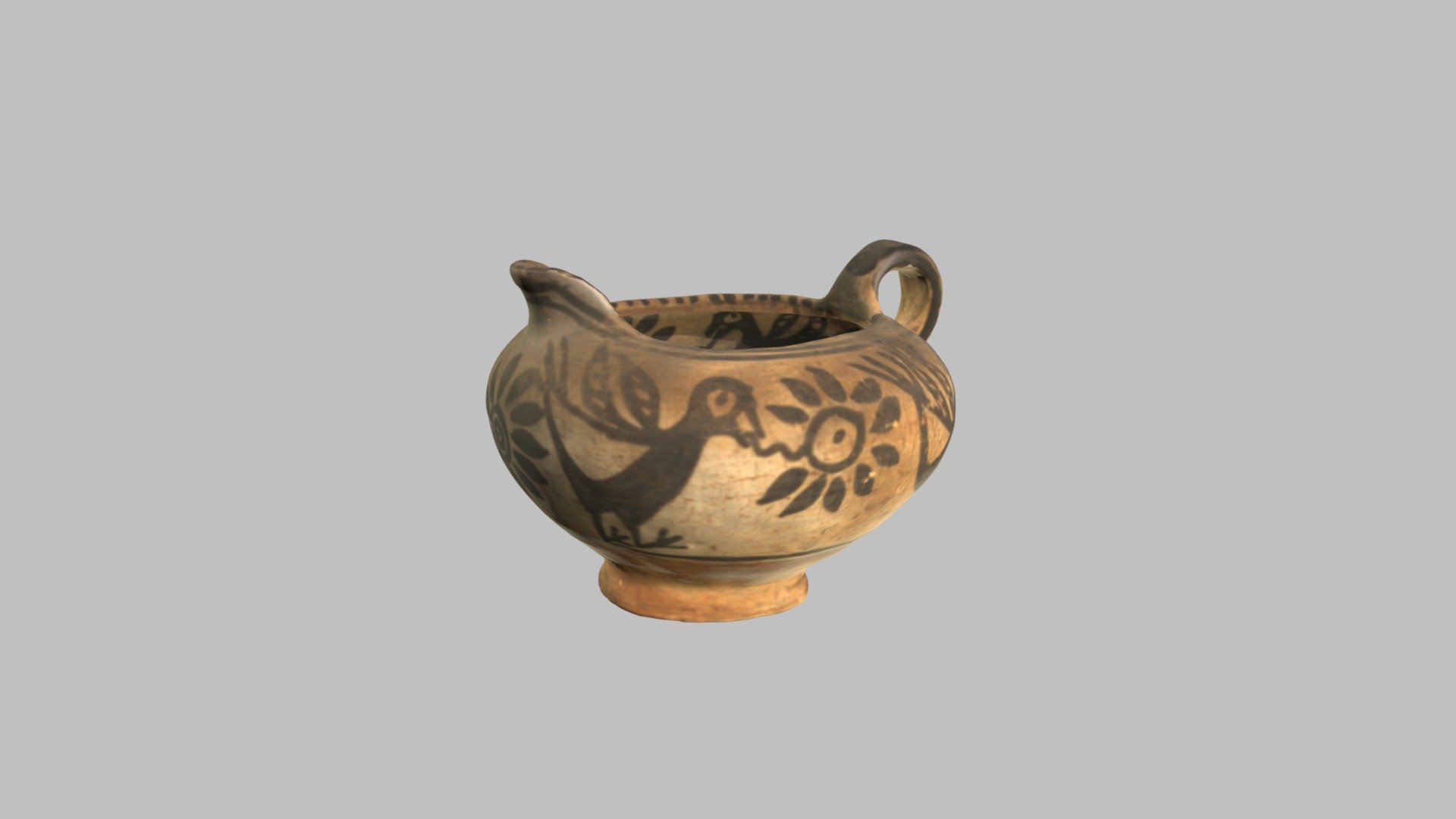 Tesuque/Tay tsu’geh Oweenge Pitcher - Download Free 3D model by ...
