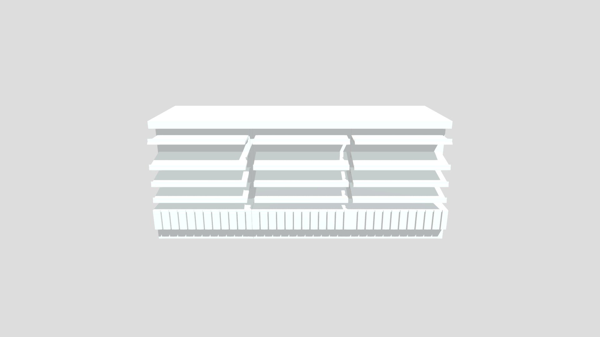 Modular - Cashier Counter - Download Free 3D model by jason.cuachin ...