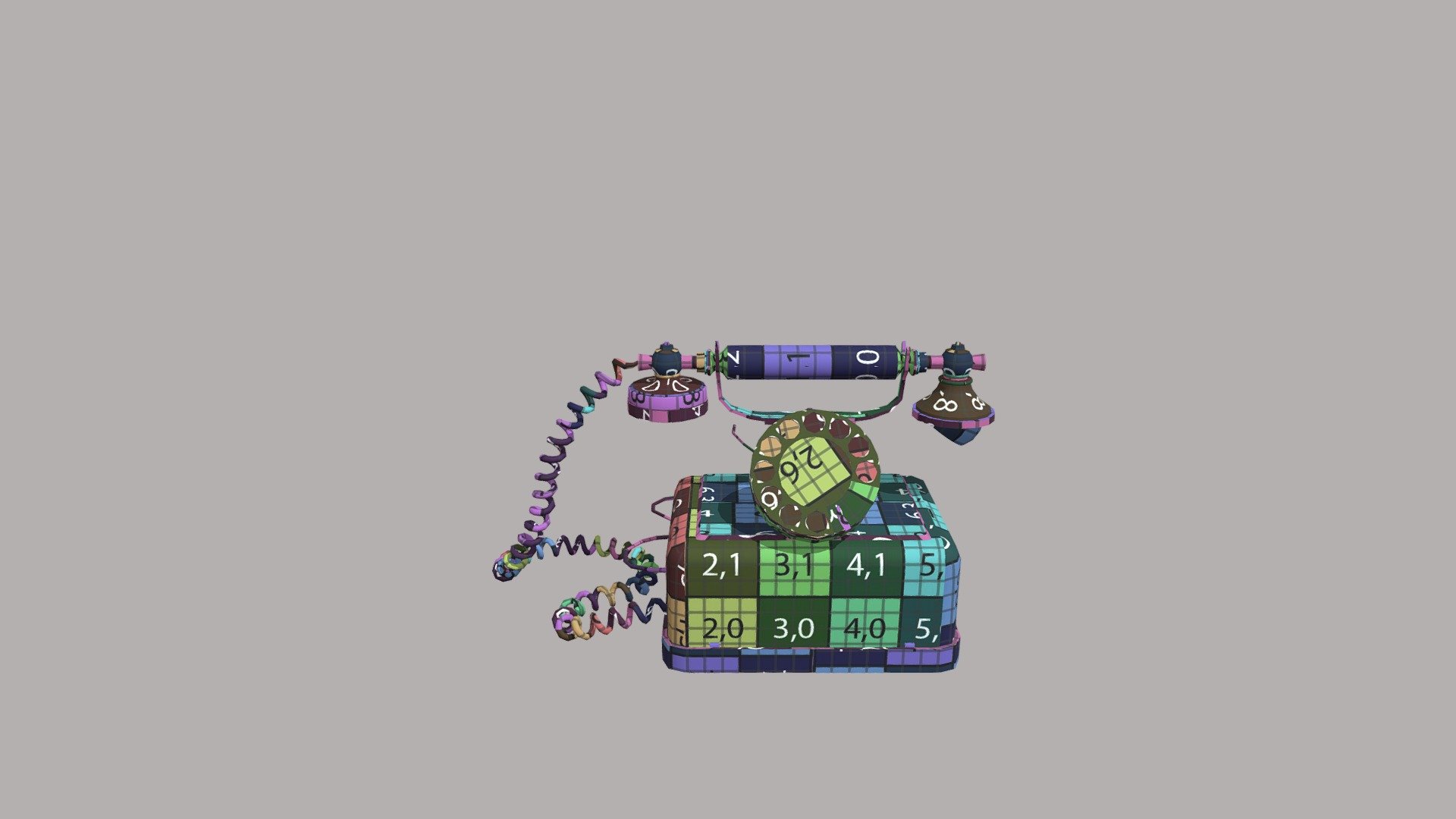 Telefon - Download Free 3D model by MausGan (@grach9089) [b2f44dd ...